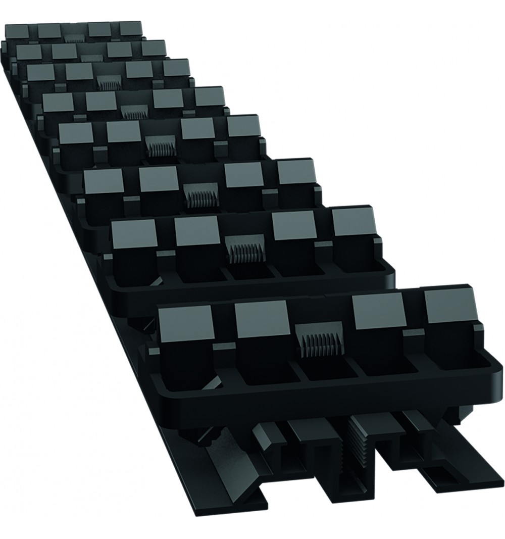 Rail de clipsage aluminium pour concept Grad by you - La Boutique Booa